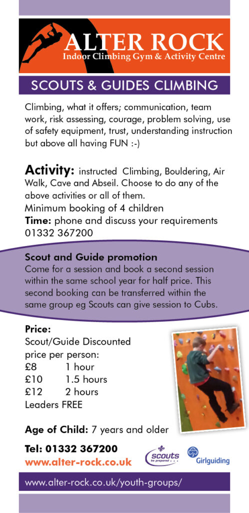 Youth Groups | Alter Rock