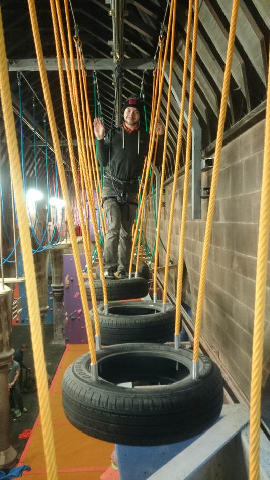 Air Walk – Swinging Suspended Obstacle Course | Alter Rock